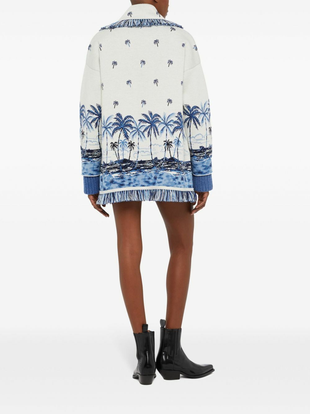 ALANUI - Bandana Cashmere Cardigan Alanui