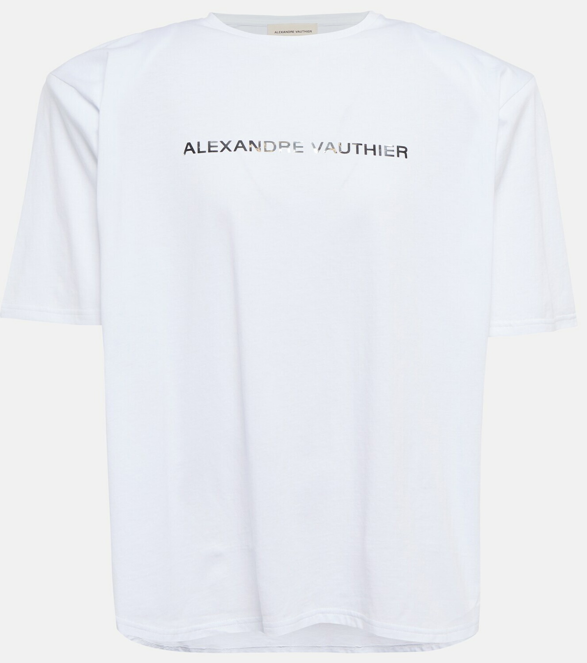Alexandre Vauthier - Logo cotton jersey T-shirt Alexandre Vauthier