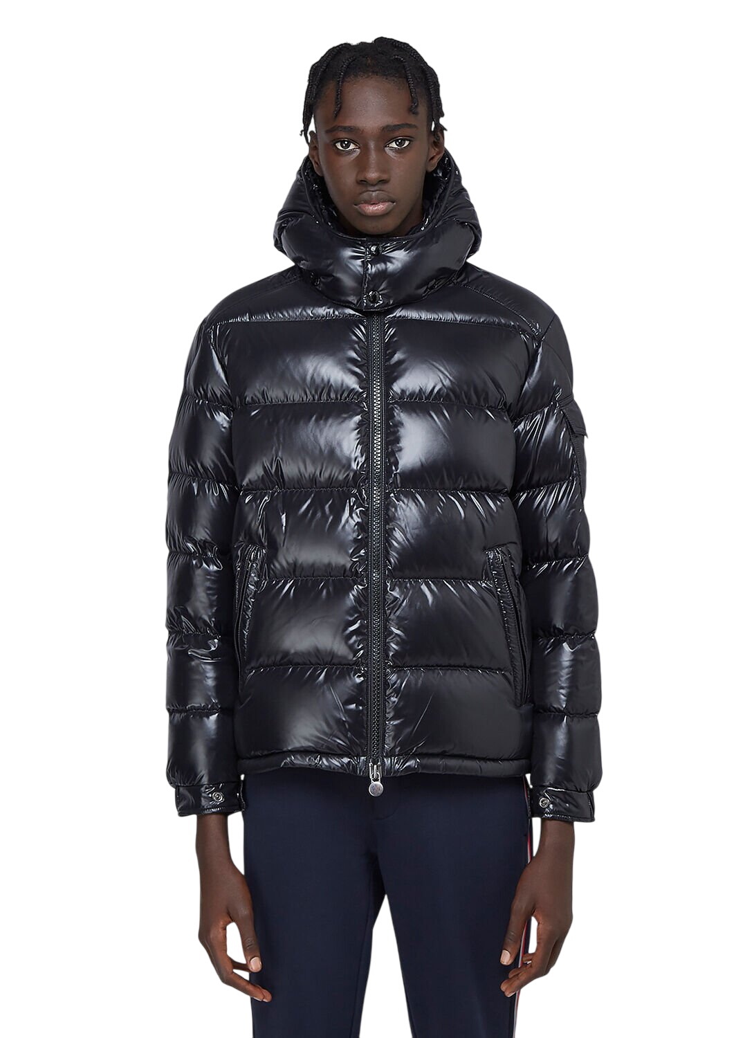 Moncler Detachable Hood Padded Down Jacket Moncler