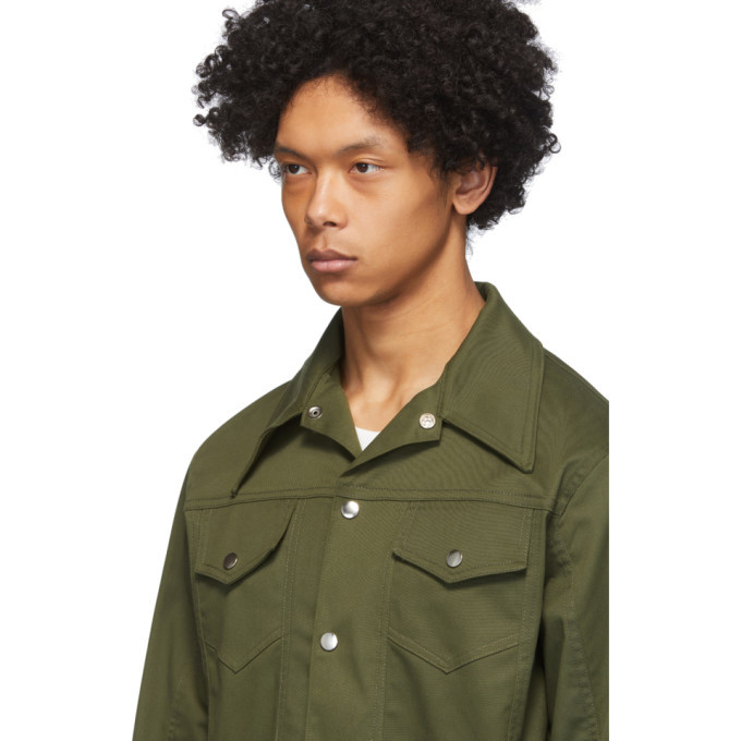 Phlemuns Khaki Trucker Jacket Phlemuns