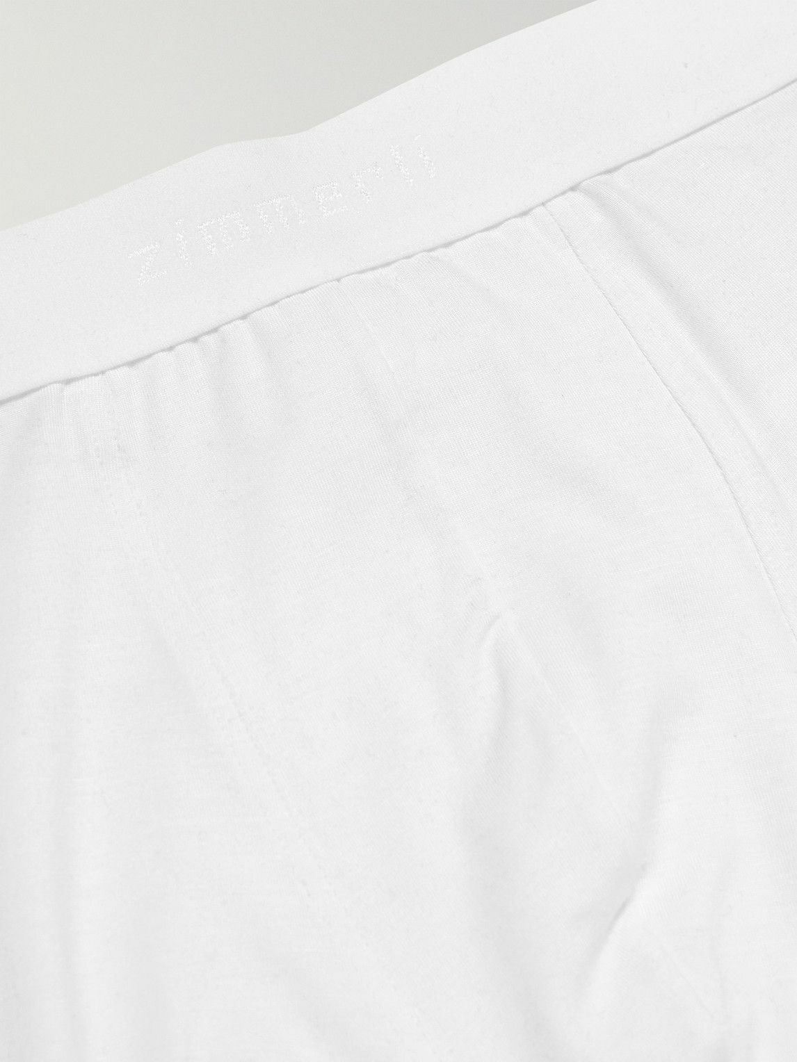 Zimmerli - Pureness Stretch-Micro Modal Long Johns - White Zimmerli