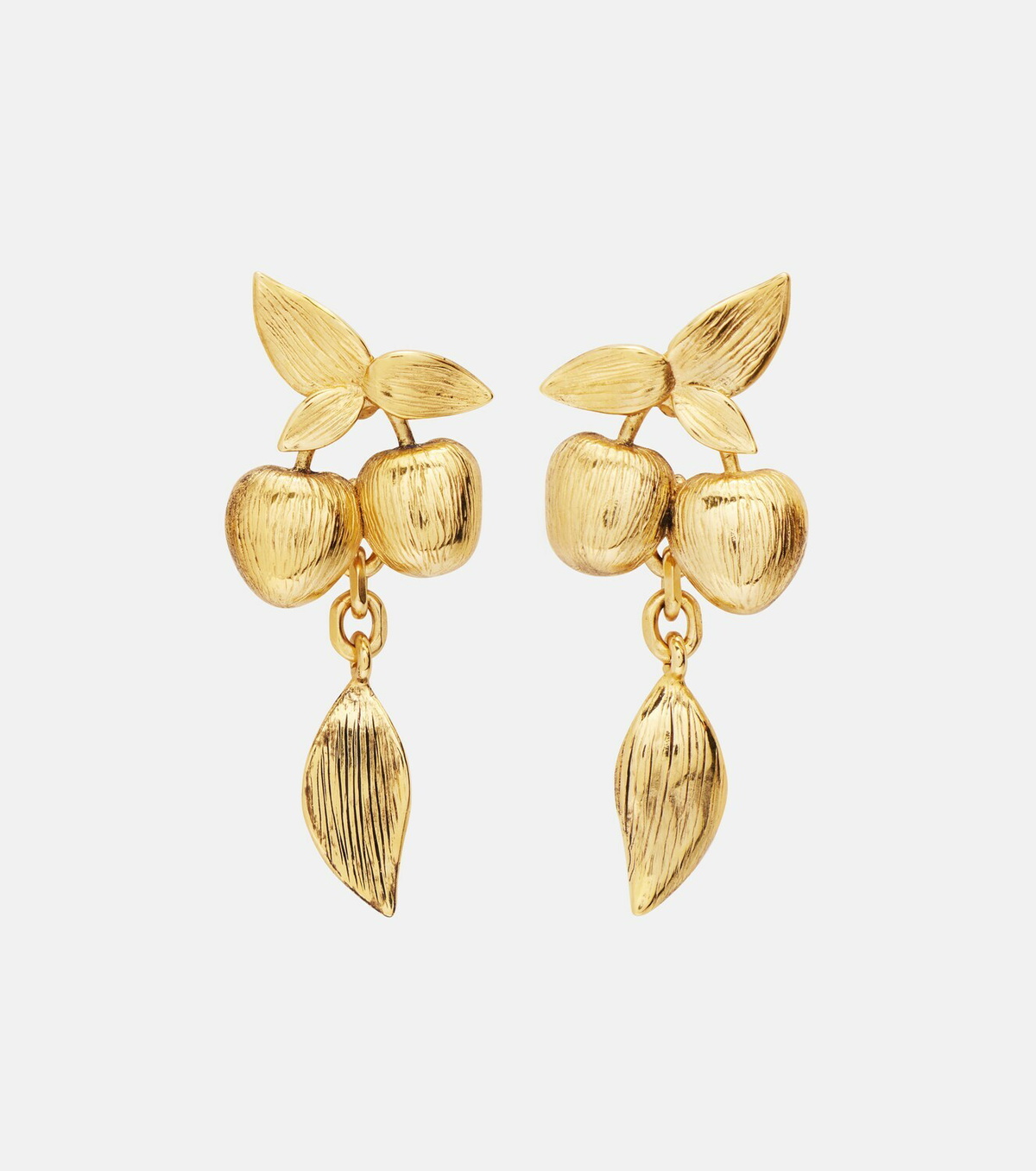 Saint Laurent Cherry drop earrings Saint Laurent