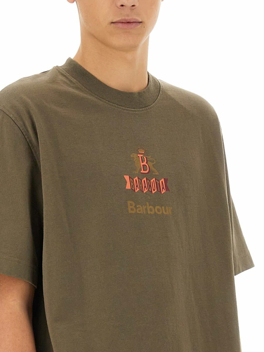Baracuta T-shirt With Logo Baracuta