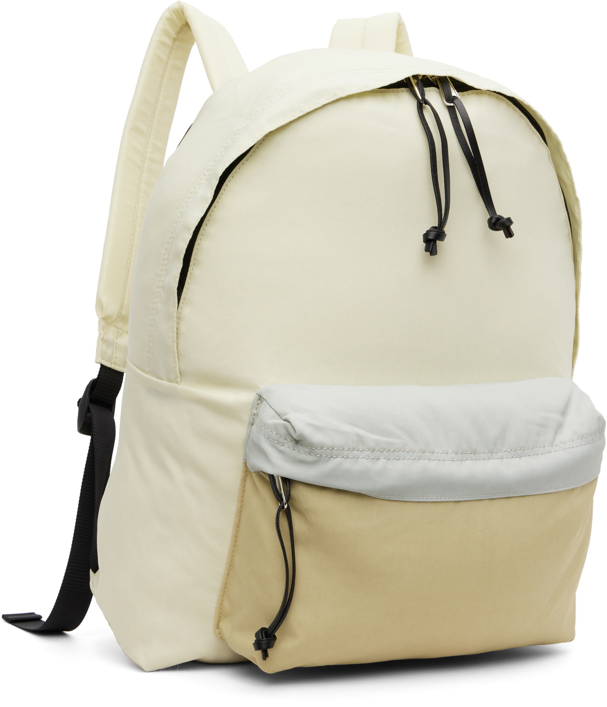 AURALEE Off-White & Beige AETA Edition Backpack Auralee