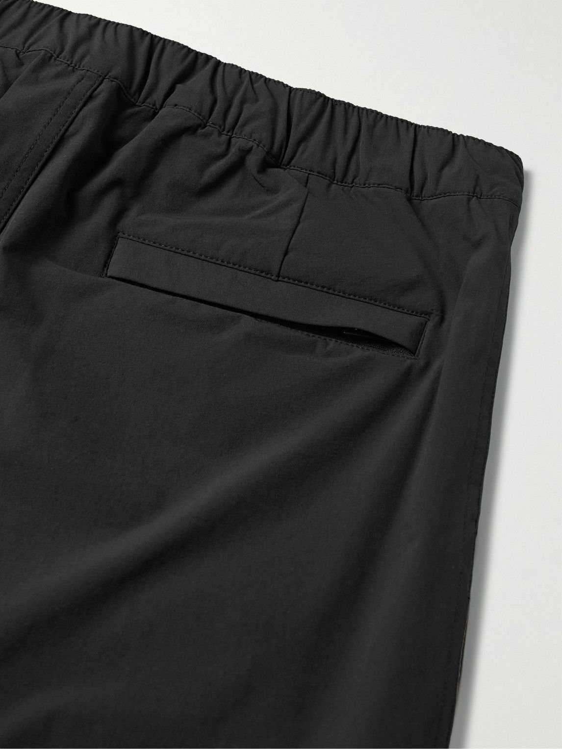 Belstaff - Grayston Tapered Logo-Appliquéd Stretch-Shell Trousers ...