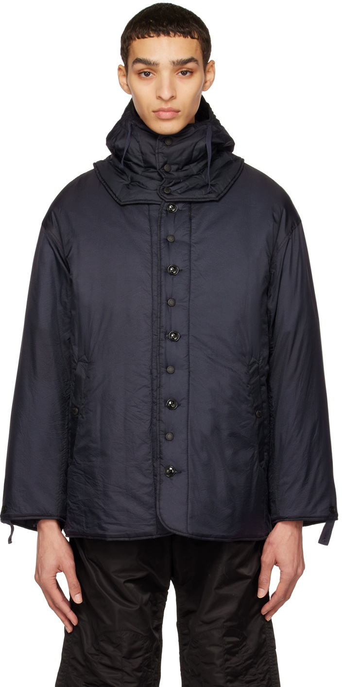 Engineered Garments SSENSE Exclusive Navy Jacket Engineered Garments