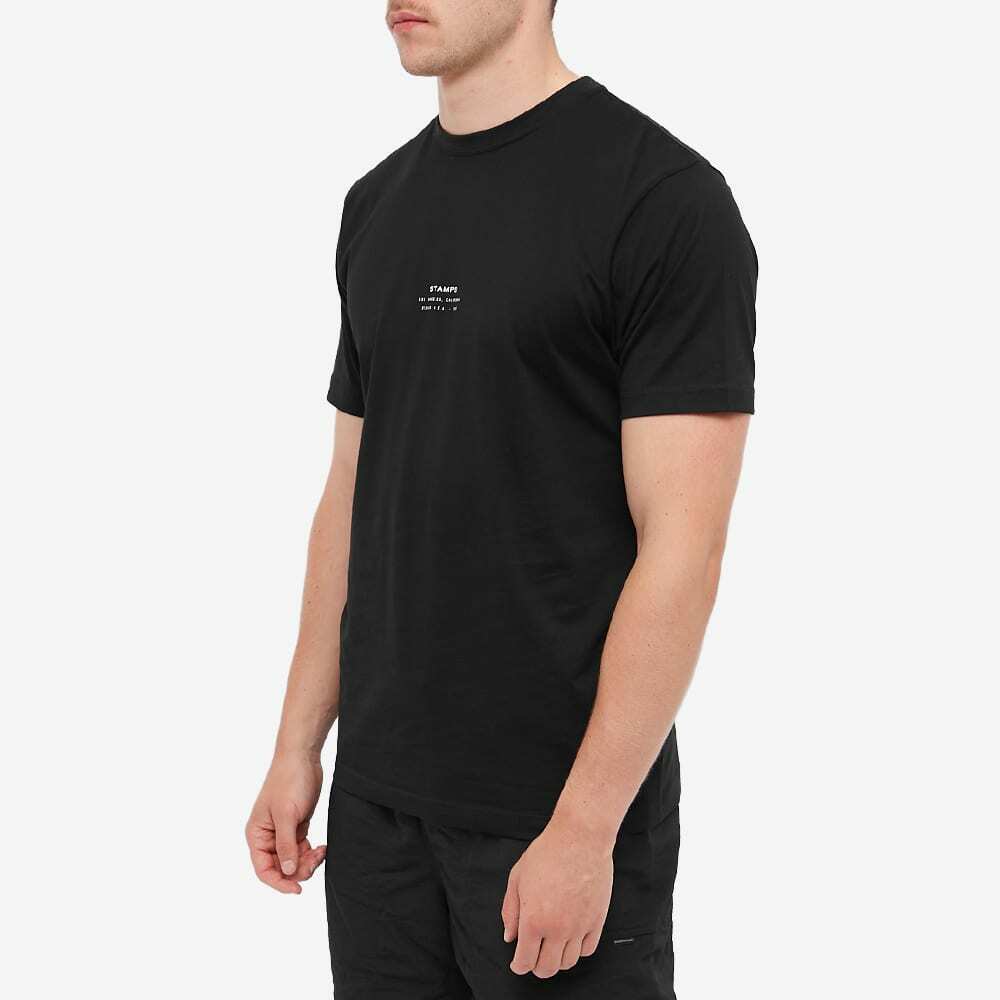 Stampd Men's Stack Logo Perfect T-Shirt in Black Stampd