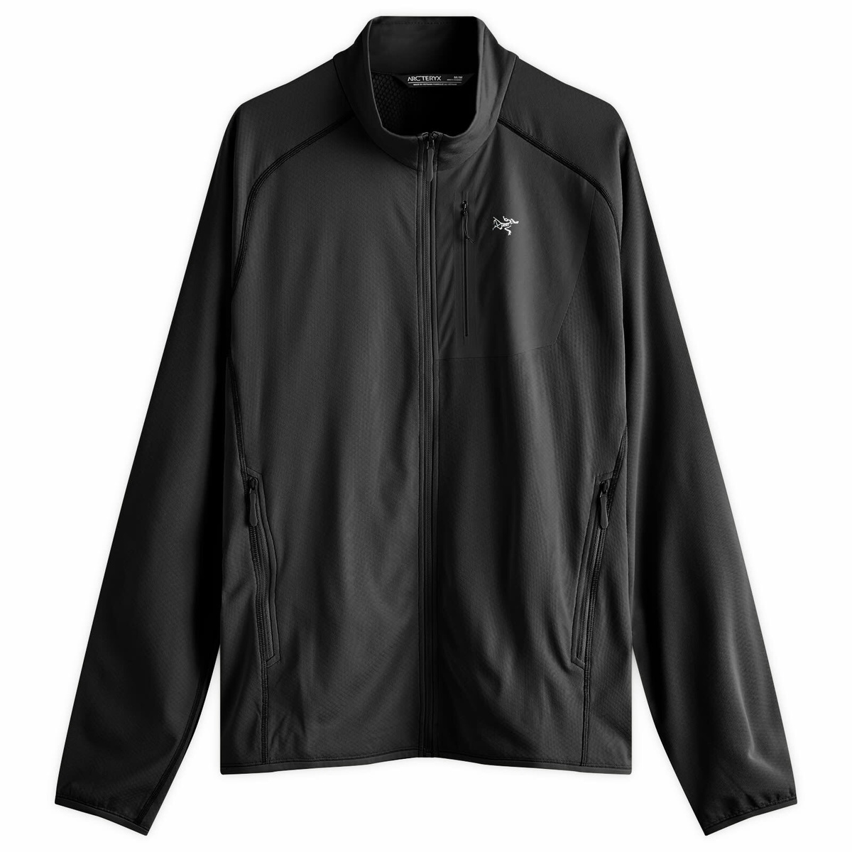 Arc'teryx Men's Delta Fleece Jacket in Black Arc'teryx