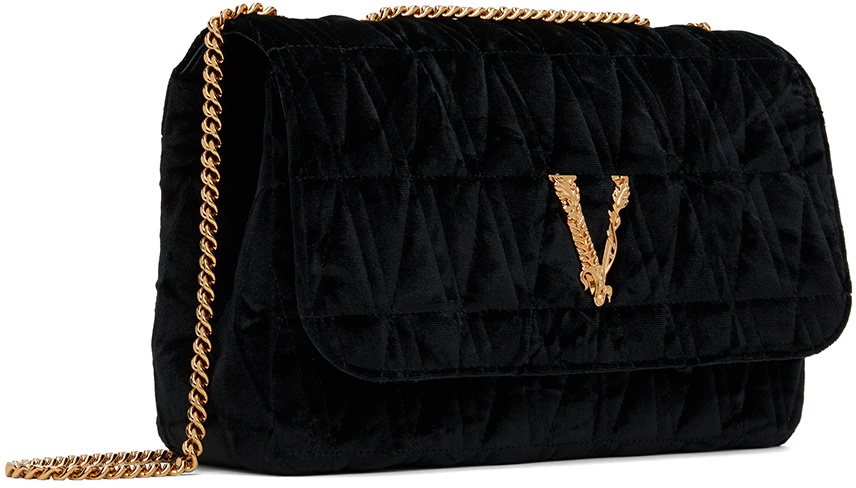 Versace Black Virtus Bag Versace