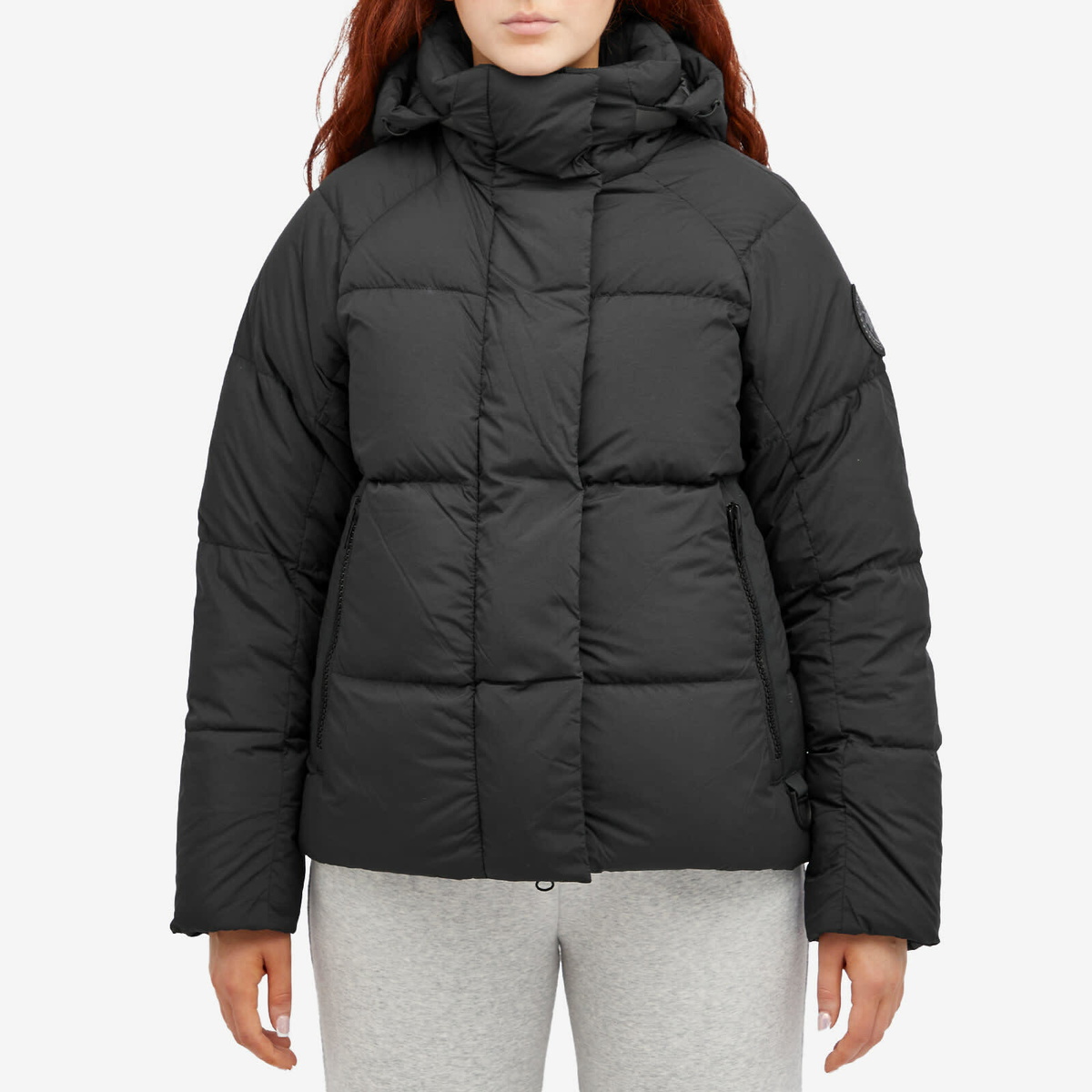 Canada Goose Women's Junction Parka Jacket in Black Canada Goose