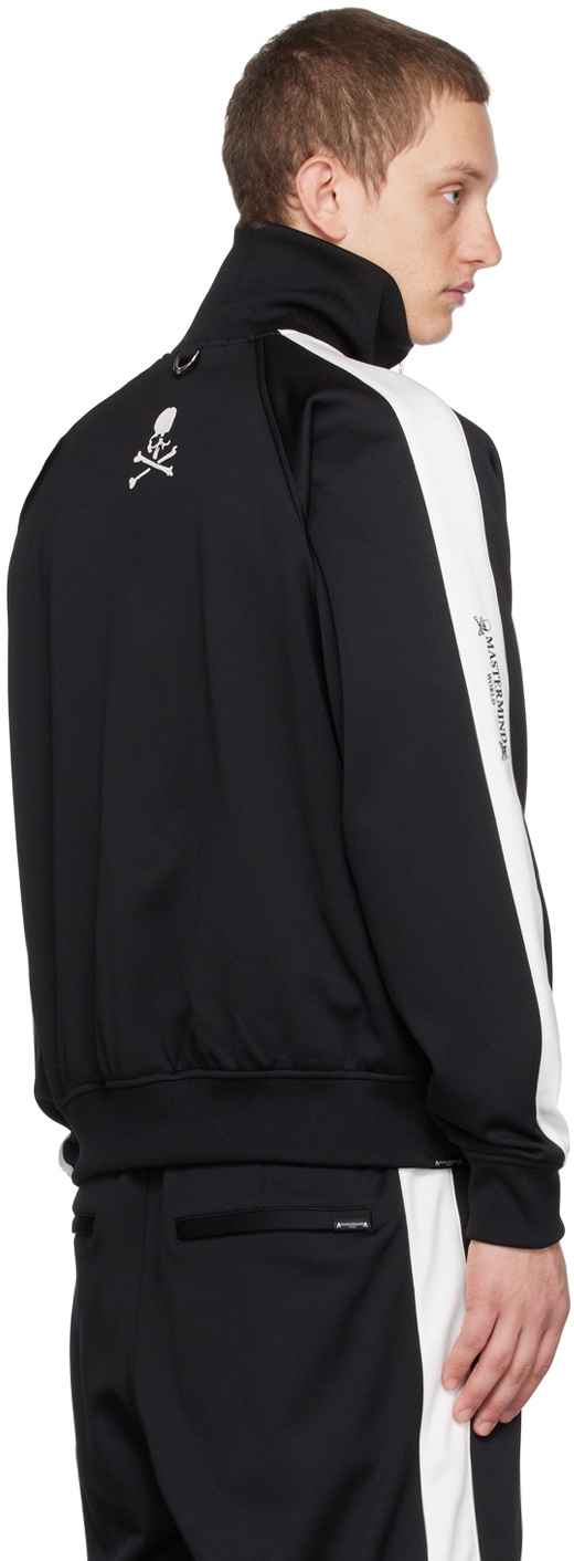 mastermind WORLD Black Side Line Track Jacket MASTERMIND WORLD
