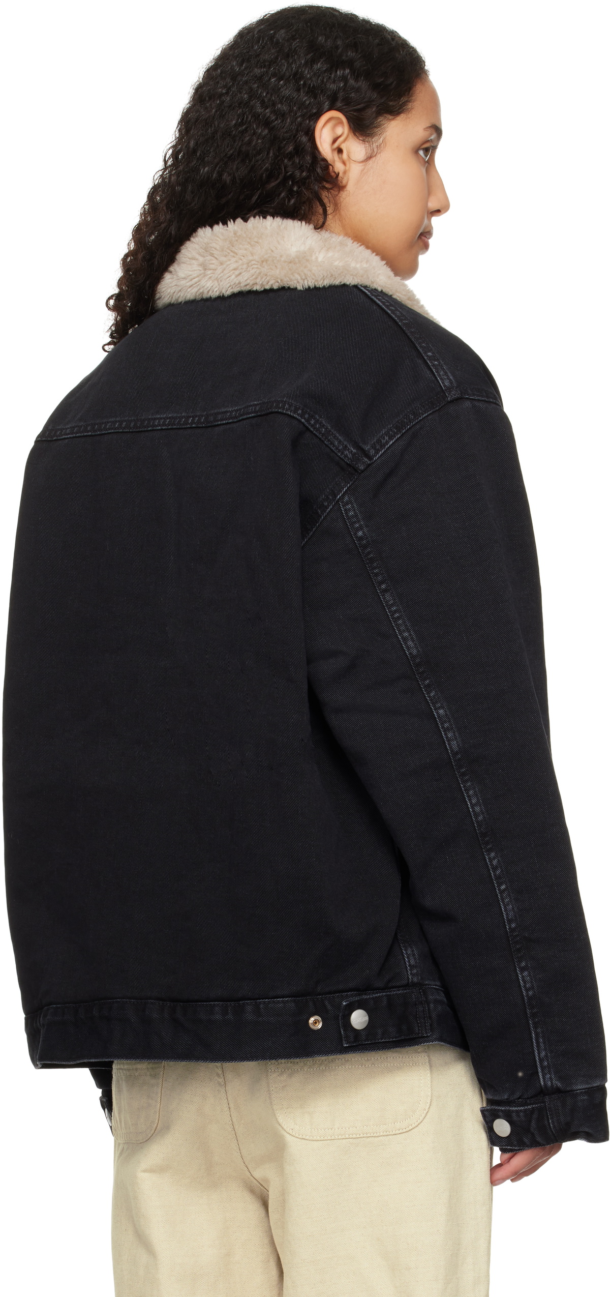 Carhartt Work In Progress Black Herald Denim Jacket Carhartt WIP