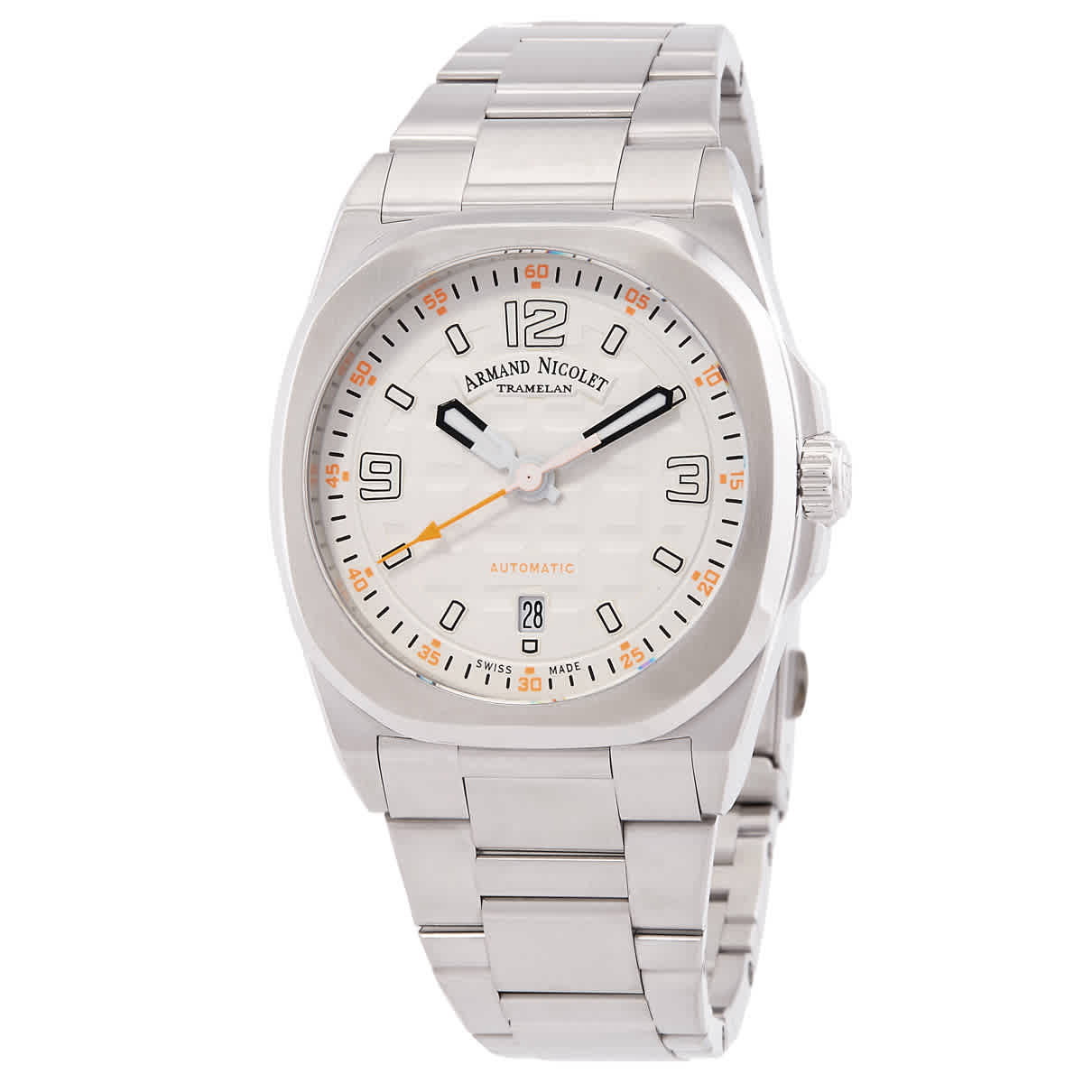 Armand Nicolet JH9 Automatic Mens Watch A660HAA-AO-MA4670A Armand Nicolet