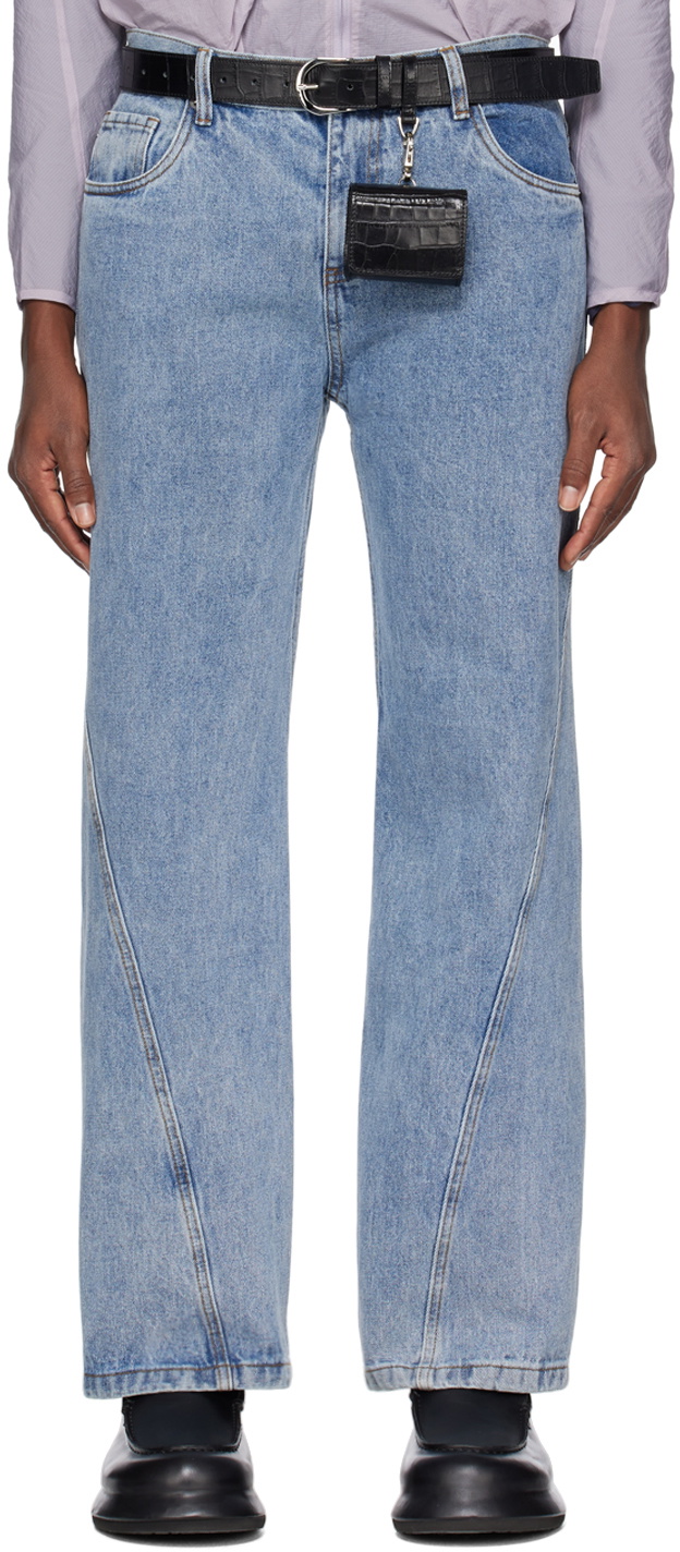 WYNN HAMLYN Blue Wave Jeans Wynn Hamlyn