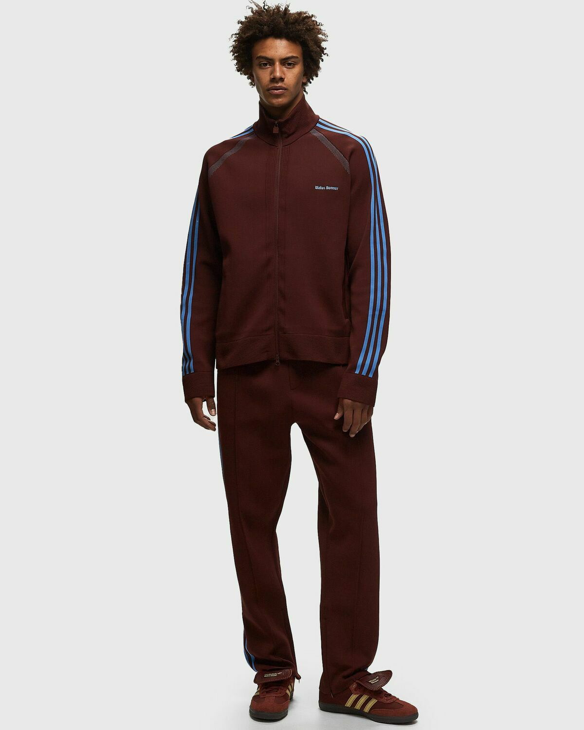 Adidas X Wales Bonner Knit Tracktop Brown Tracksuit Sets adidas
