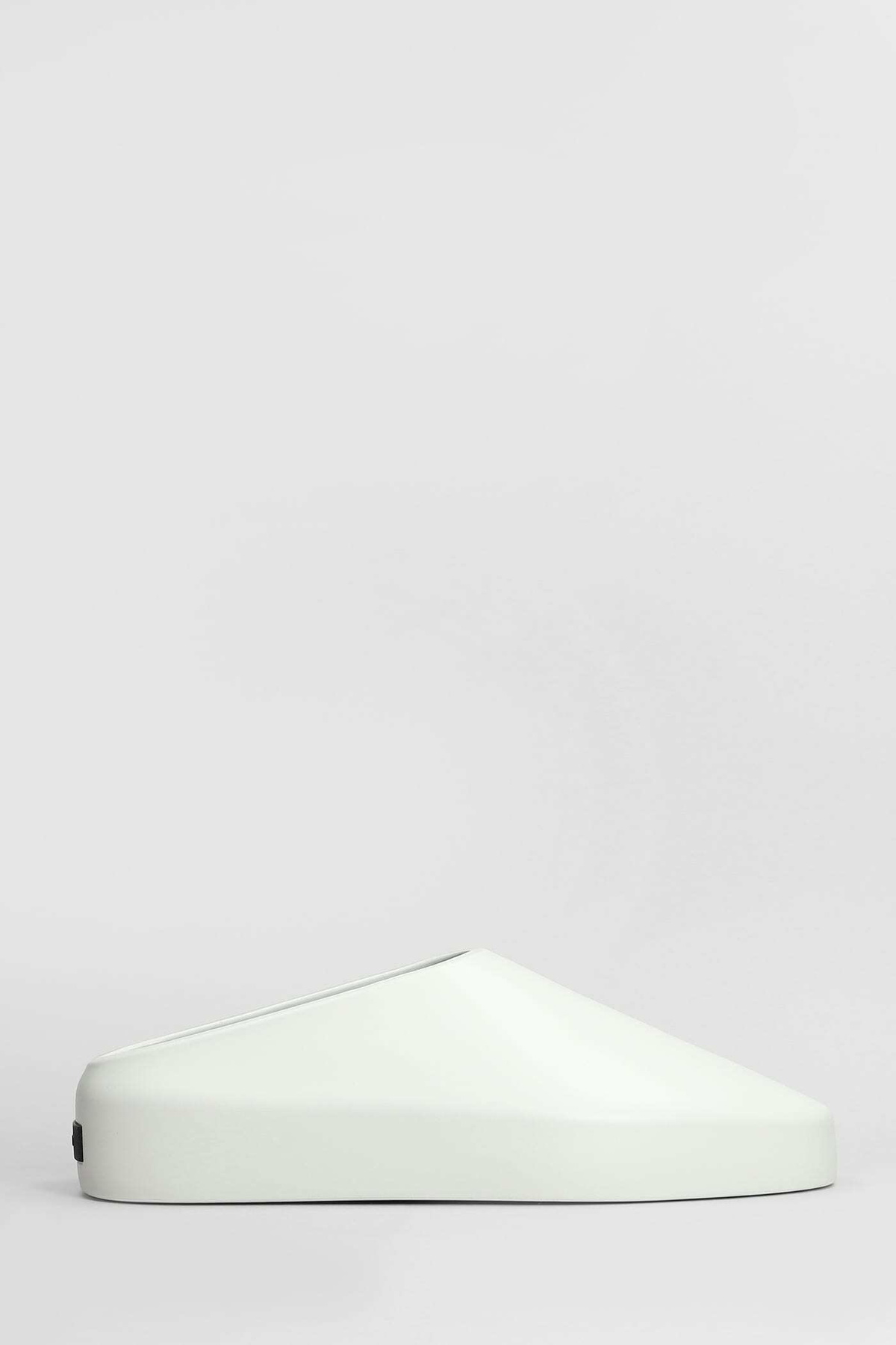 Fear of God California Slipper-mule In Grey Rubber/plasic Fear Of God