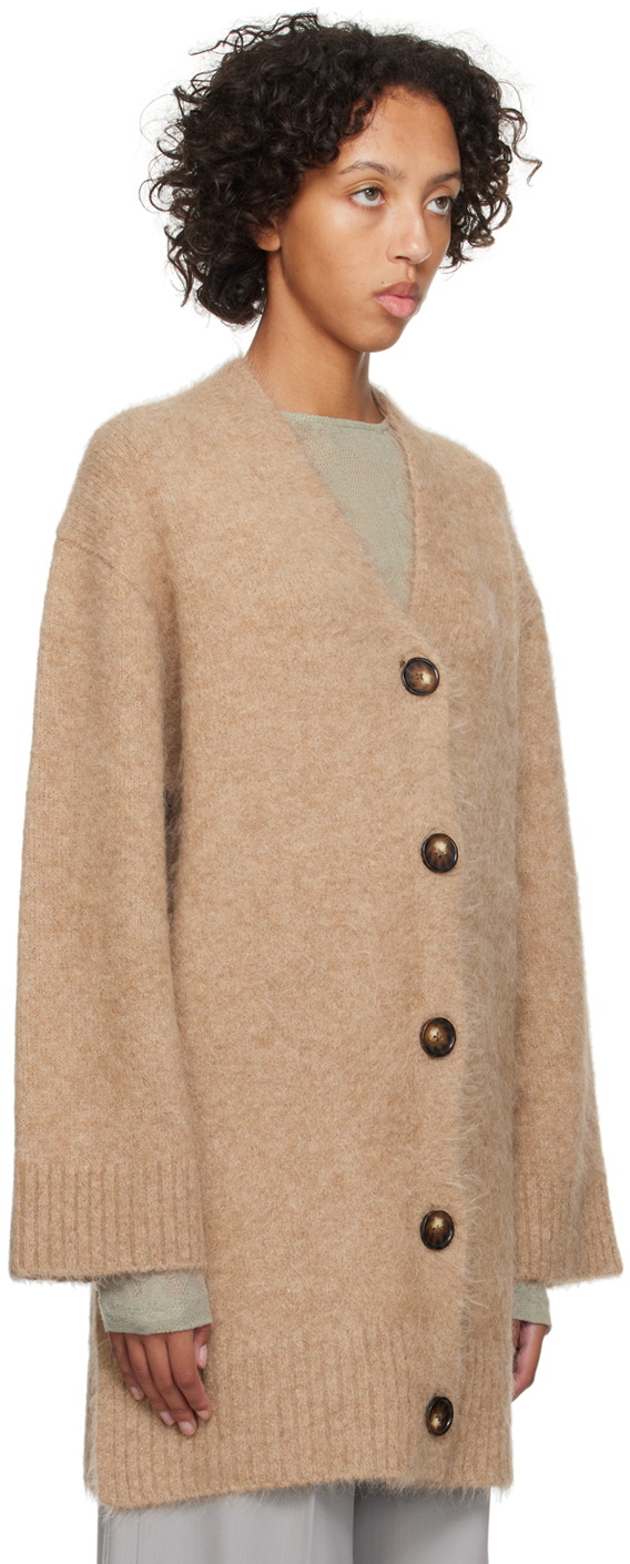 Holzweiler Beige Passage Cardigan Holzweiler