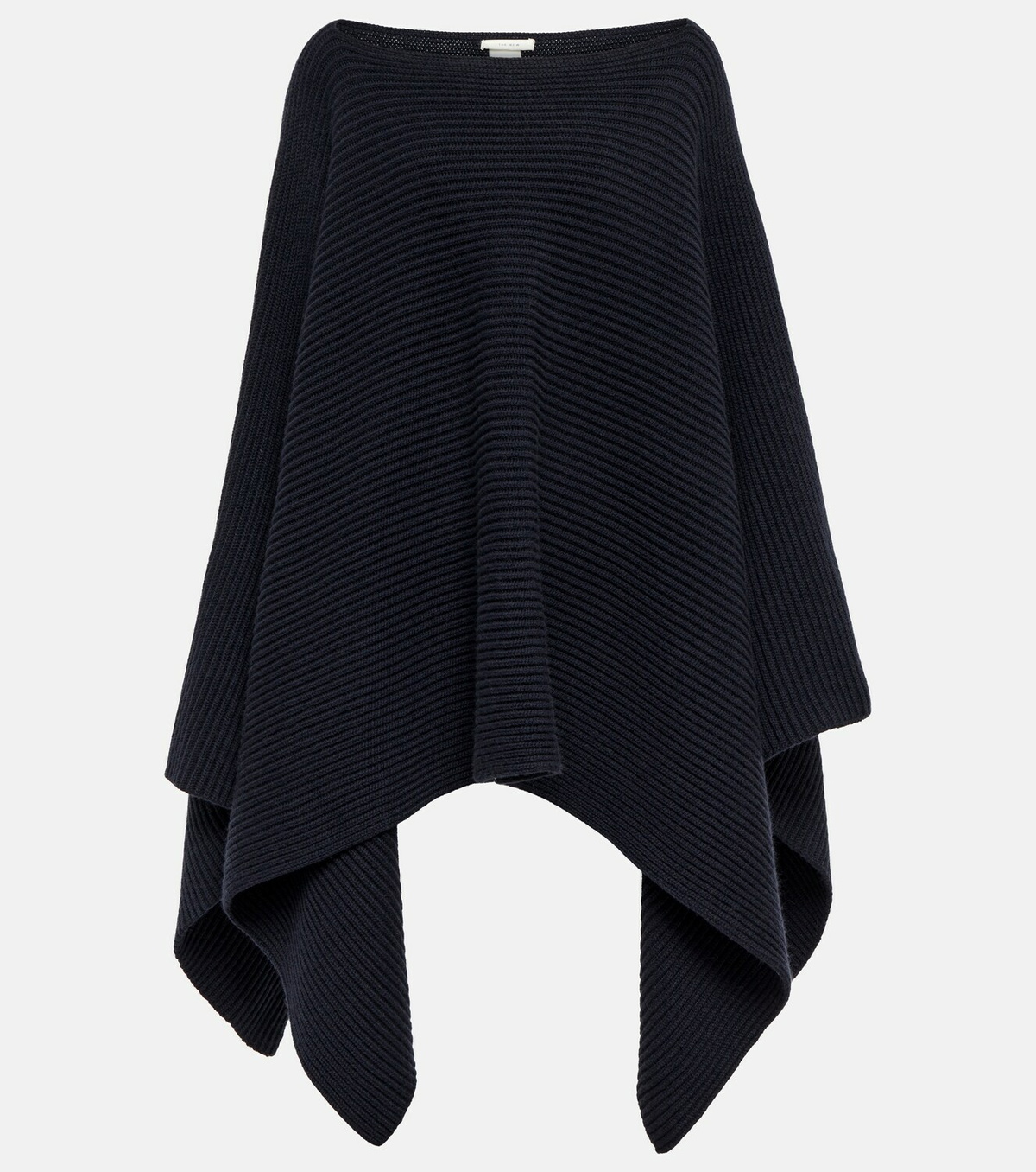 The Row - Romie ribbed-knit cashmere poncho The Row