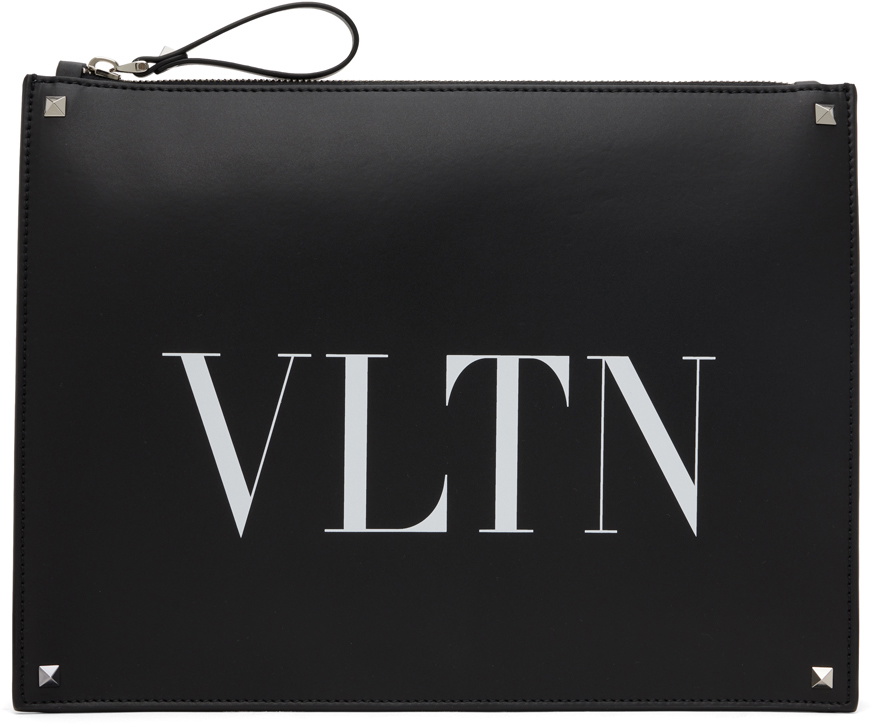 Valentino Garavani Black VLTN Pouch Valentino Garavani