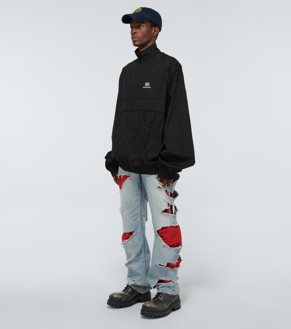 Balenciaga - Strike leather boots Balenciaga