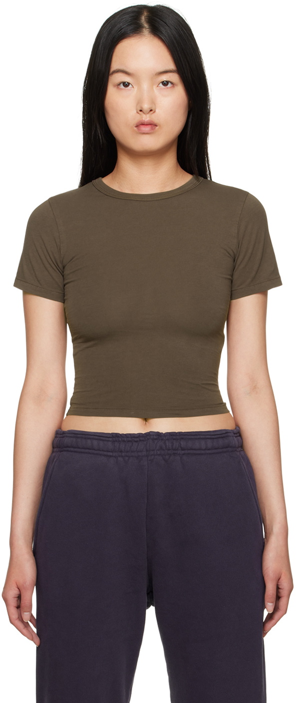 Entire Studios Brown Micro T-Shirt Entire Studios