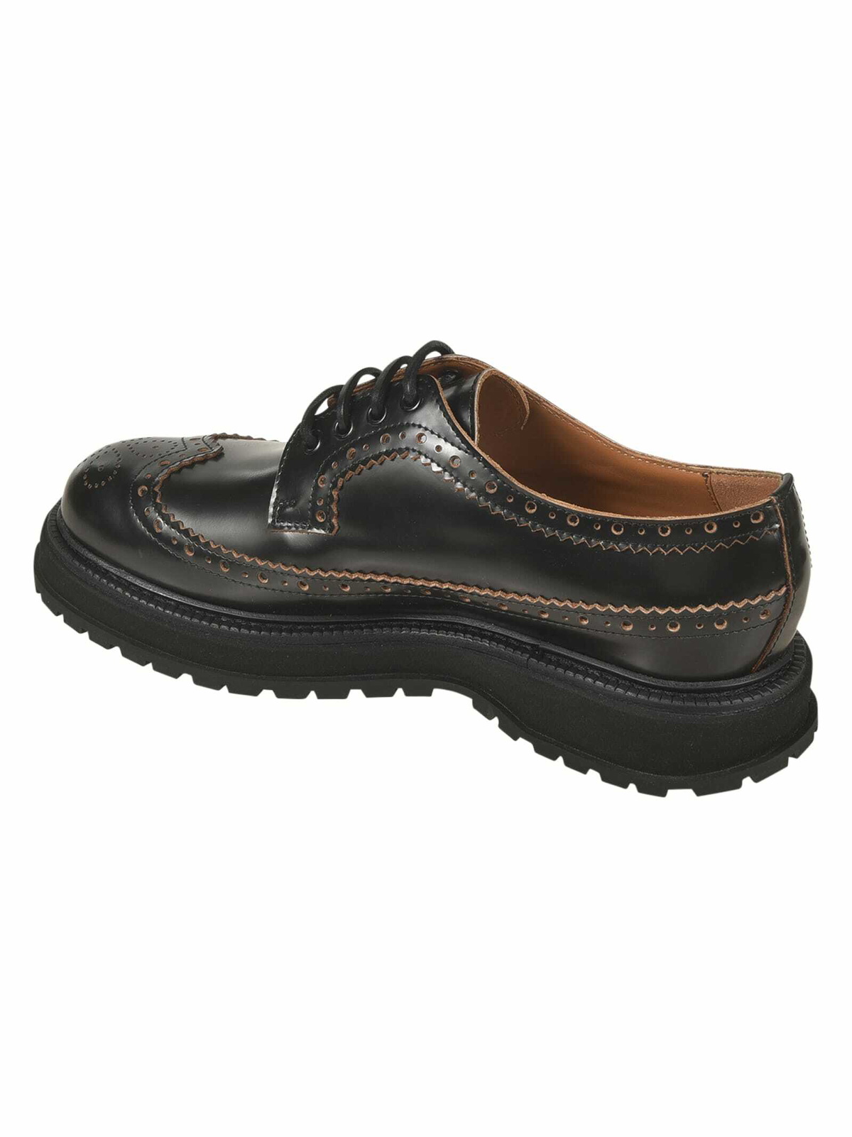 Buttero Laced Perforated Derby Shoes Buttero