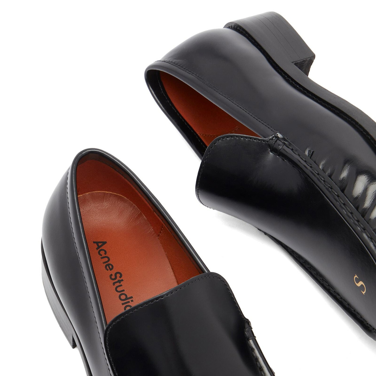 Acne Studios Men's Boafer Light Loafer in Black Acne Studios