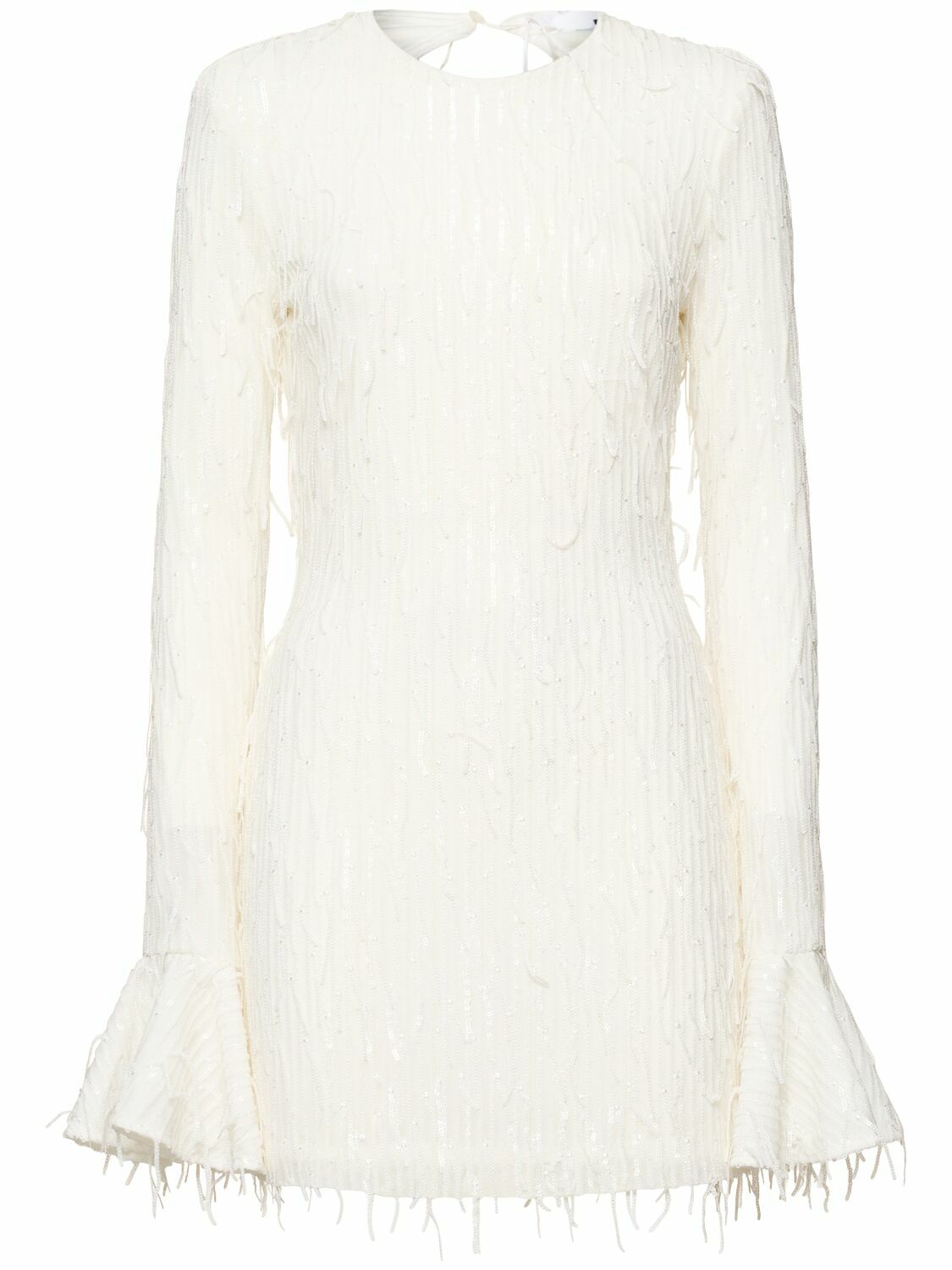 ROTATE Rosita Open Back Mini Dress ROTATE Birger Christensen