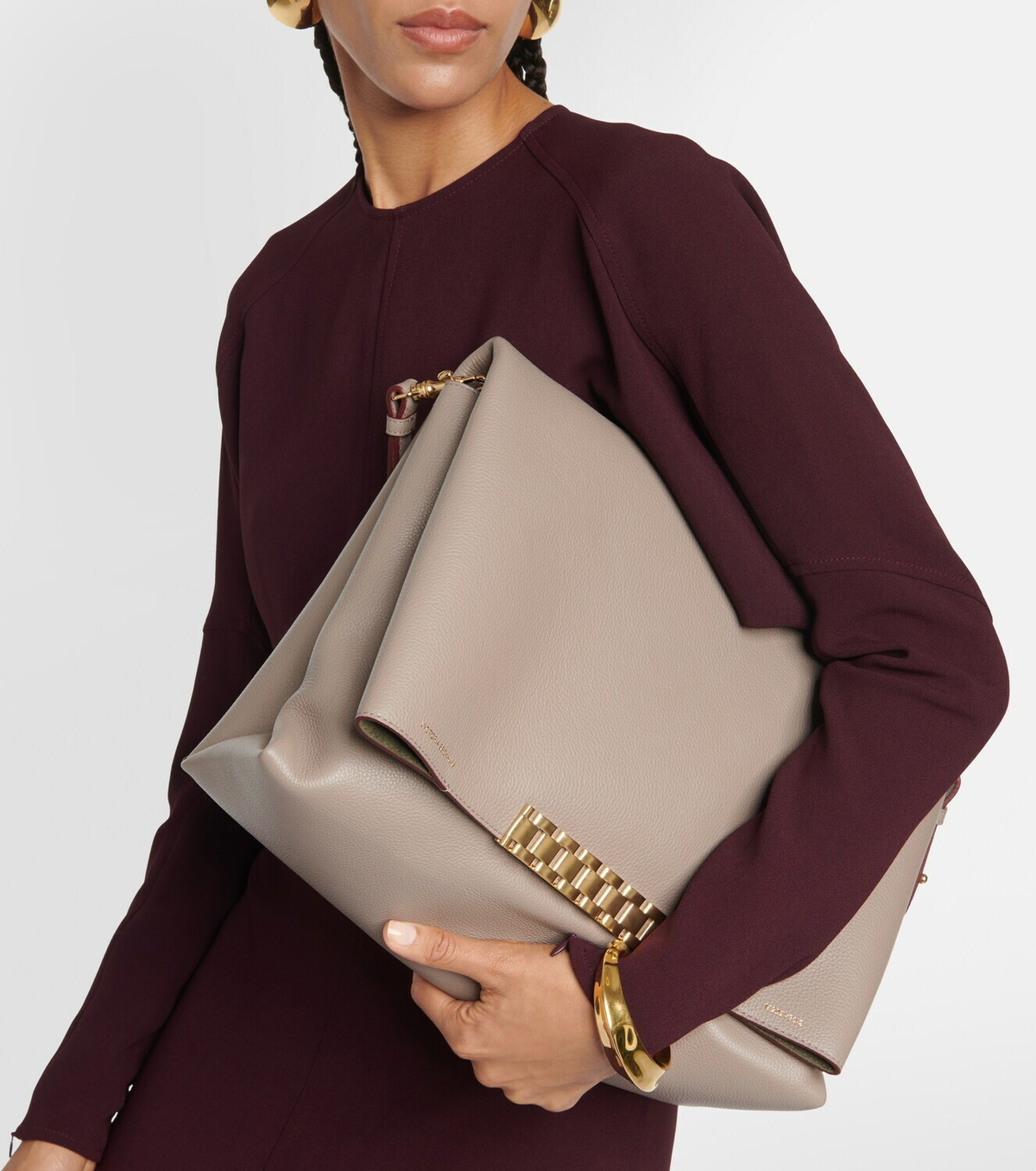Victoria Beckham Chain leather pouch Victoria Beckham