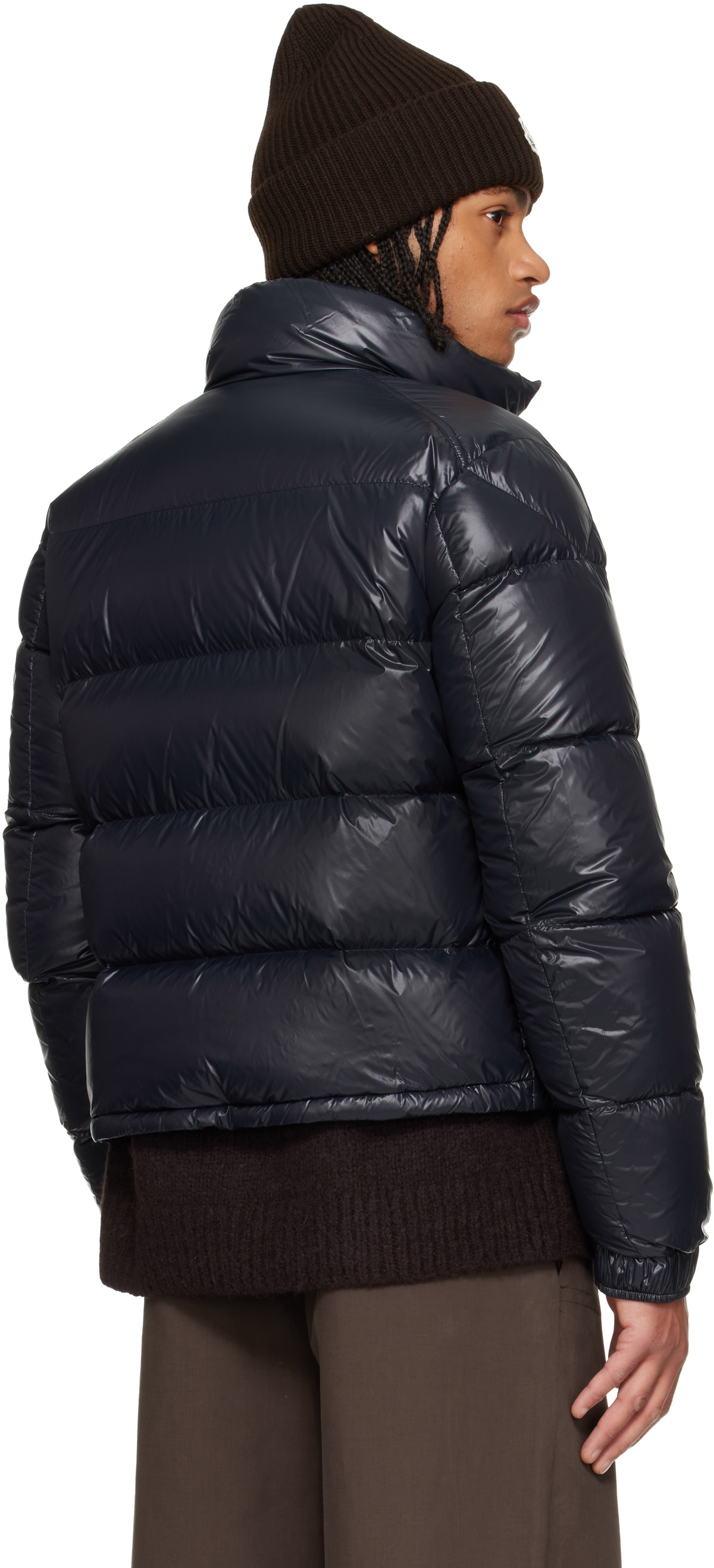 Moncler Black Levitha Short Down Jacket Moncler