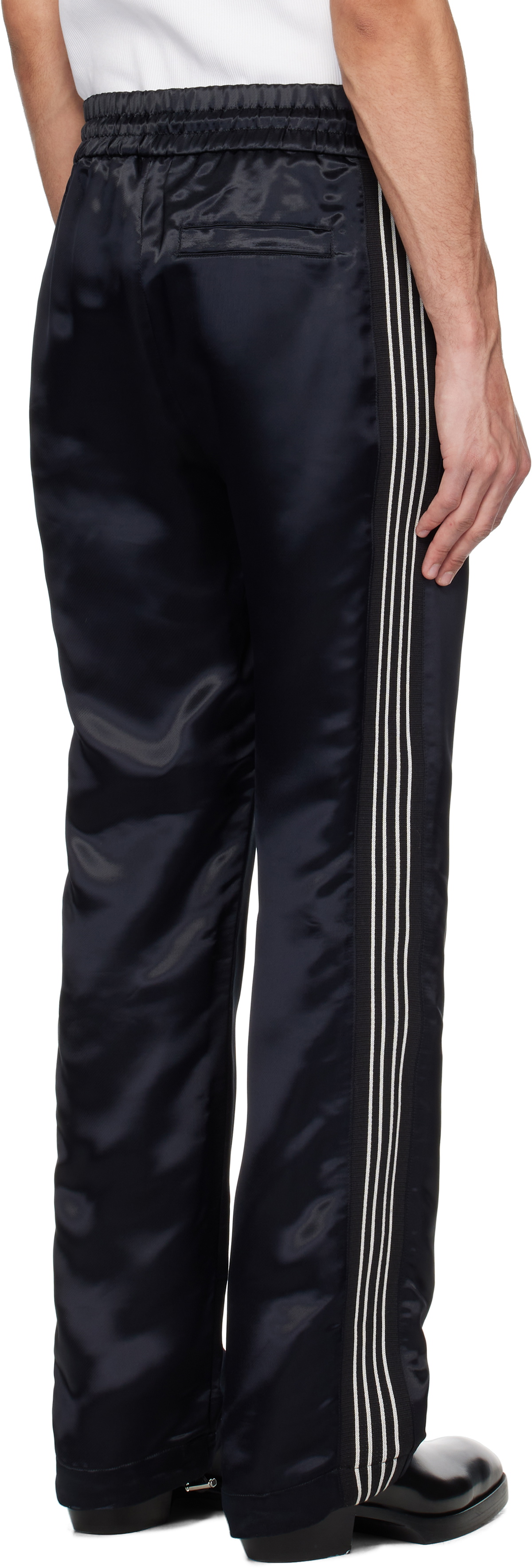 AMIRI Black MA Music Note Track Pants Amiri