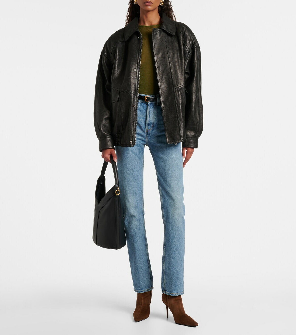 Saint Laurent Mid-rise bootcut jeans Saint Laurent