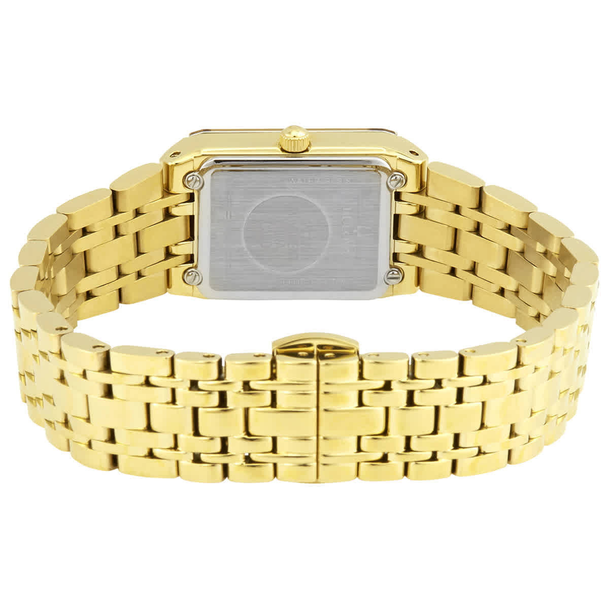 Bulova Futuro Quartz Champagne Dial Ladies Watch 97P140 Bulova
