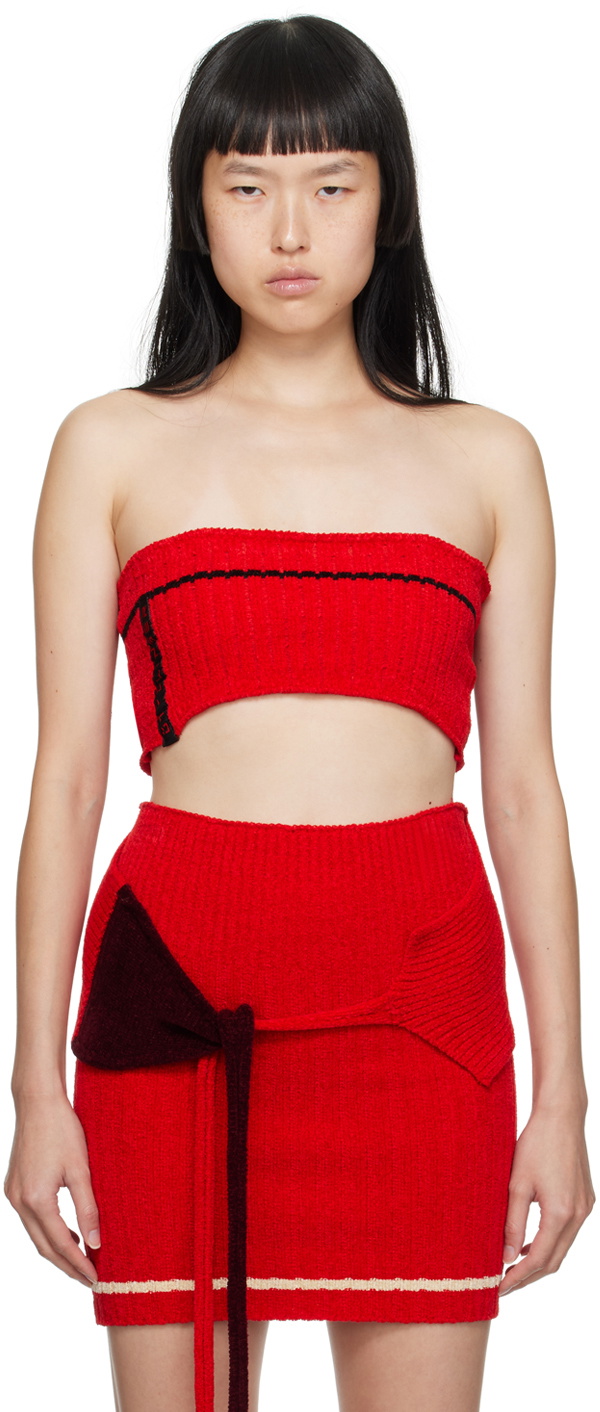Ottolinger Red Patch Camisole Ottolinger