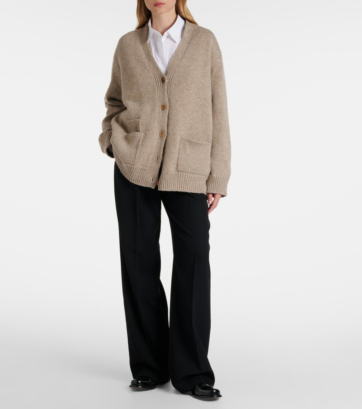 The Row Milou cashmere cardigan The Row