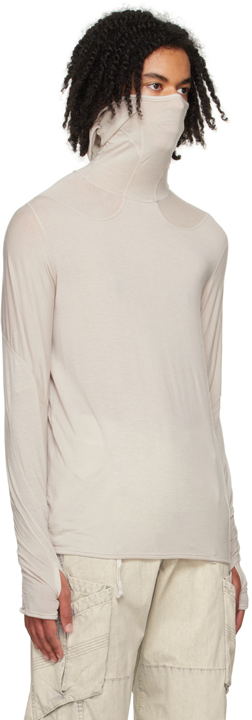 POST ARCHIVE FACTION (PAF) Gray Paneled Hoodie Post Archive Faction