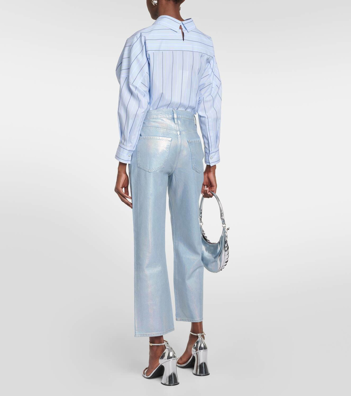 Frame Le Jane high-rise straight jeans Frame Denim