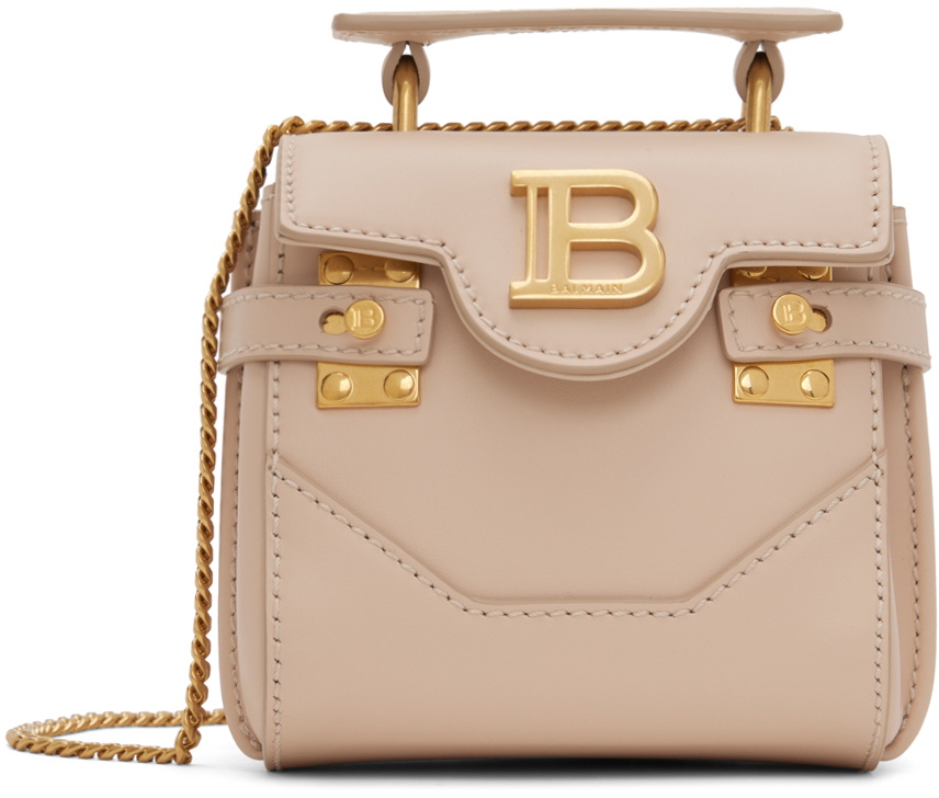 Balmain Pink Mini B-Buzz Bag Balmain