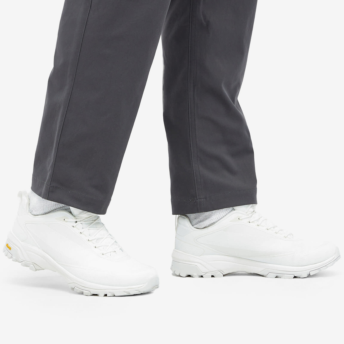 Norse Projects Men's Lace Up Runner V02 Sneakers in White Norse Projects