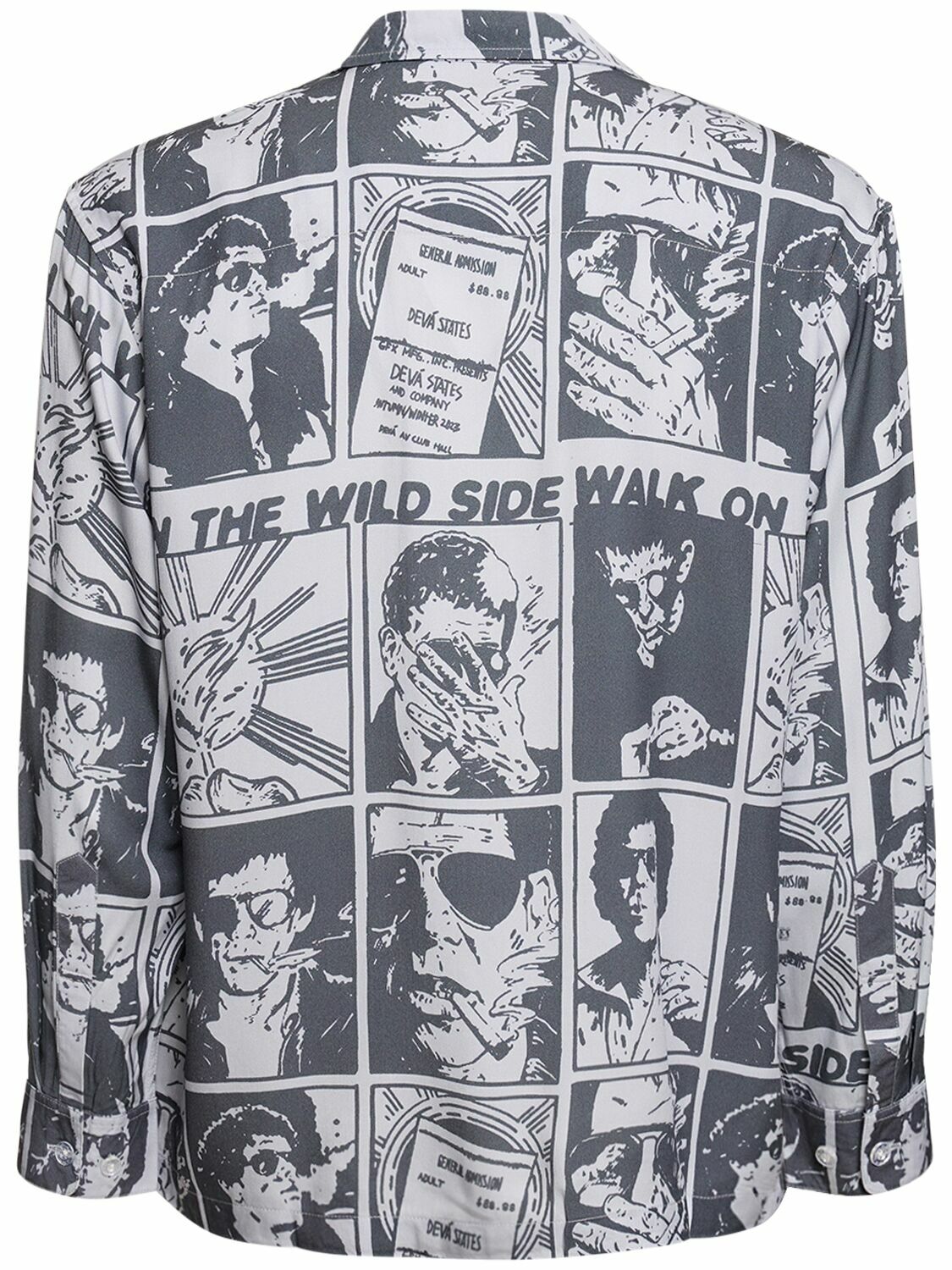 DEVA STATES Lou L/s Printed Souvenir Shirt DEVÁ STATES