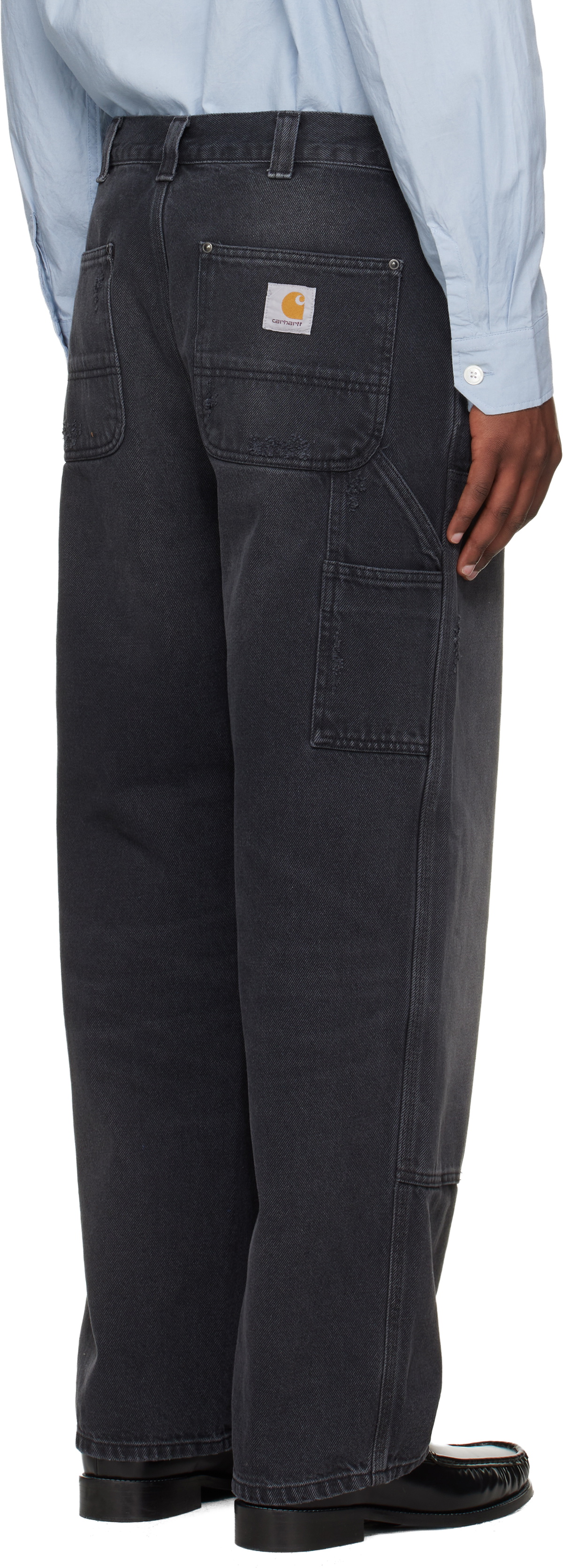 Carhartt Work In Progress Gray OG Double Knee Jeans Carhartt WIP