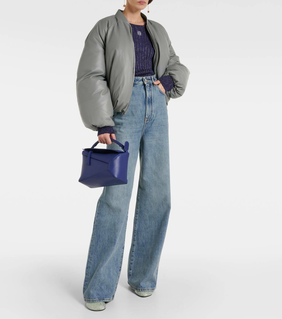 Loewe Anagram ribbed-knit top Loewe