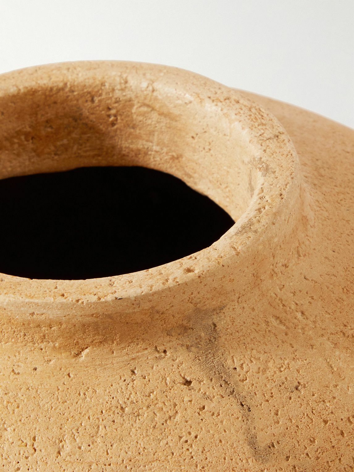 The Conran Shop - Marbled Limestone Vase The Conran Shop