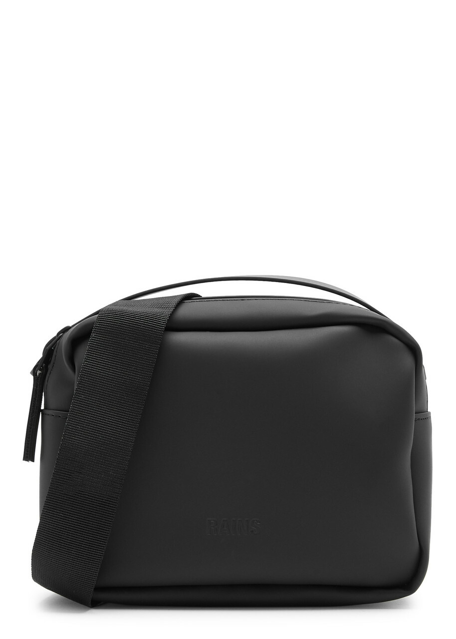 Rains Box Rubberised top Handle bag - Black - One Size Rains