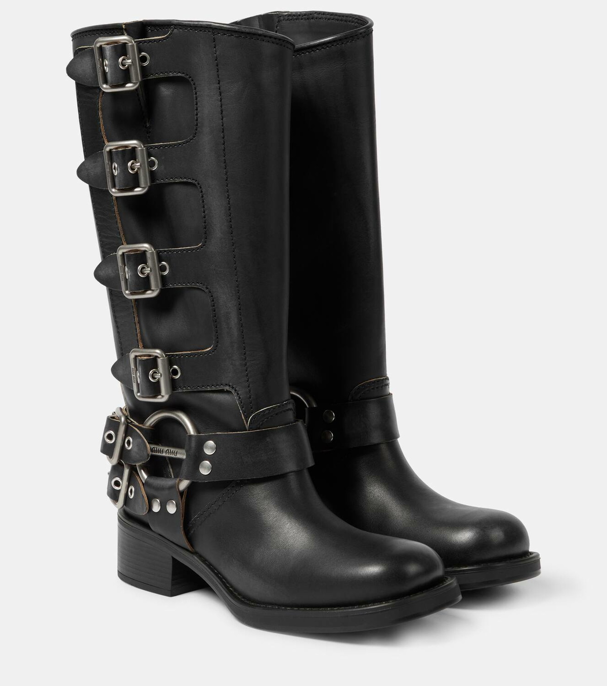 Fascinating Biker Boots Miu Miu Images