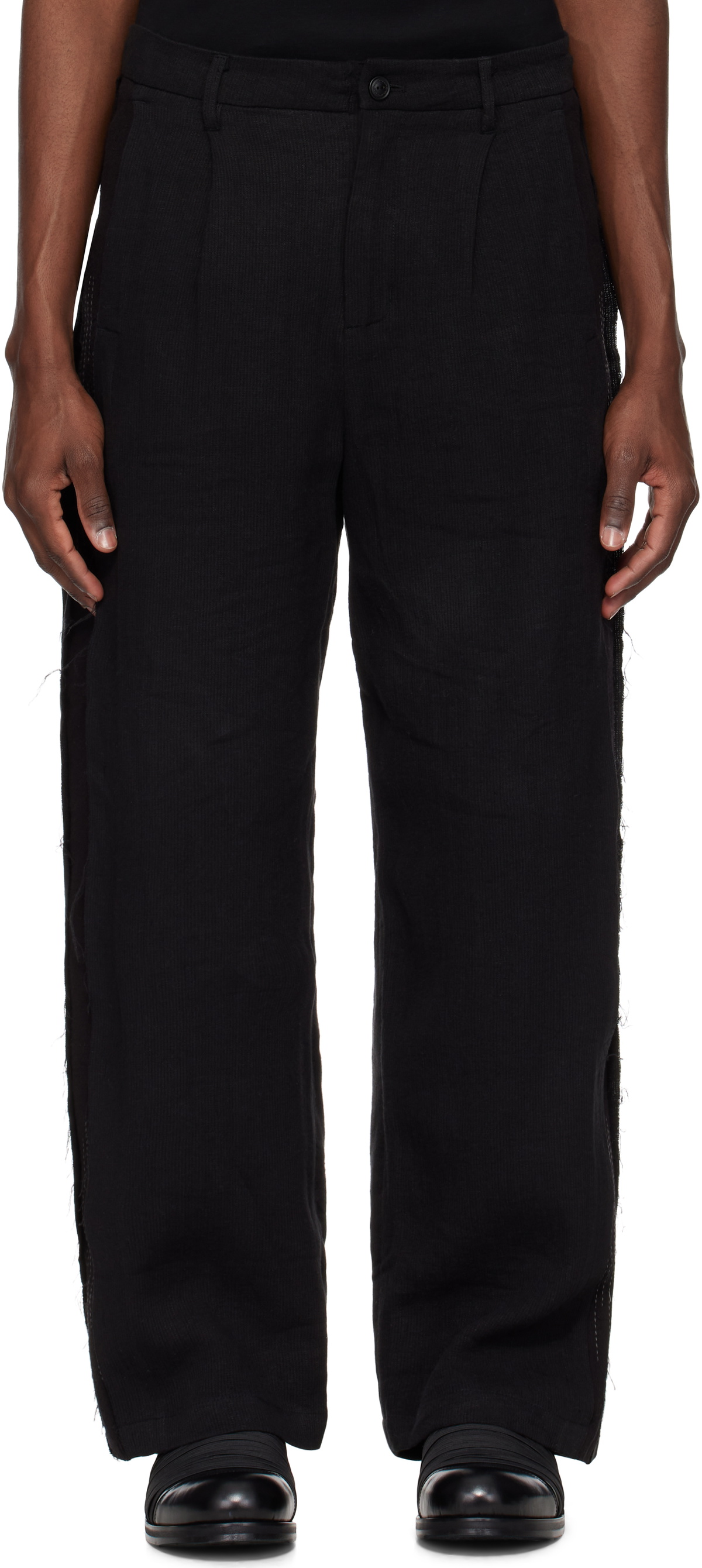 Professor.E Black E Trousers Professor.E