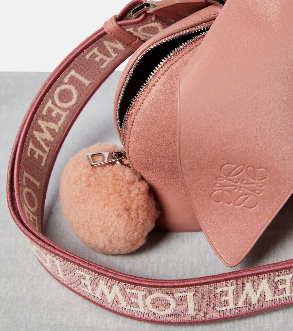 Loewe - Bunny Small leather shoulder bag Loewe