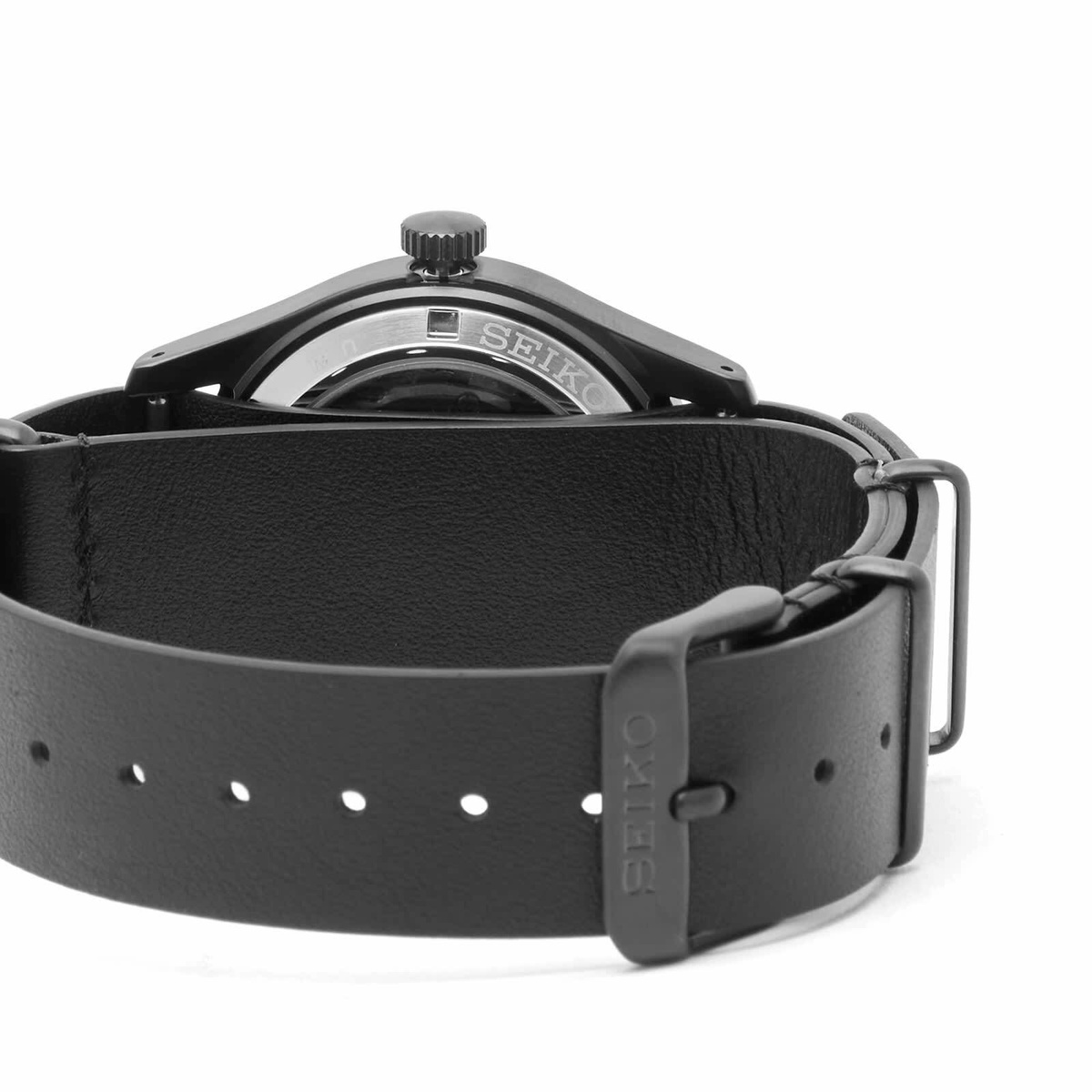 Seiko Men's 5 Sports Field Deception Mechanical GMT Watch in Black Seiko
