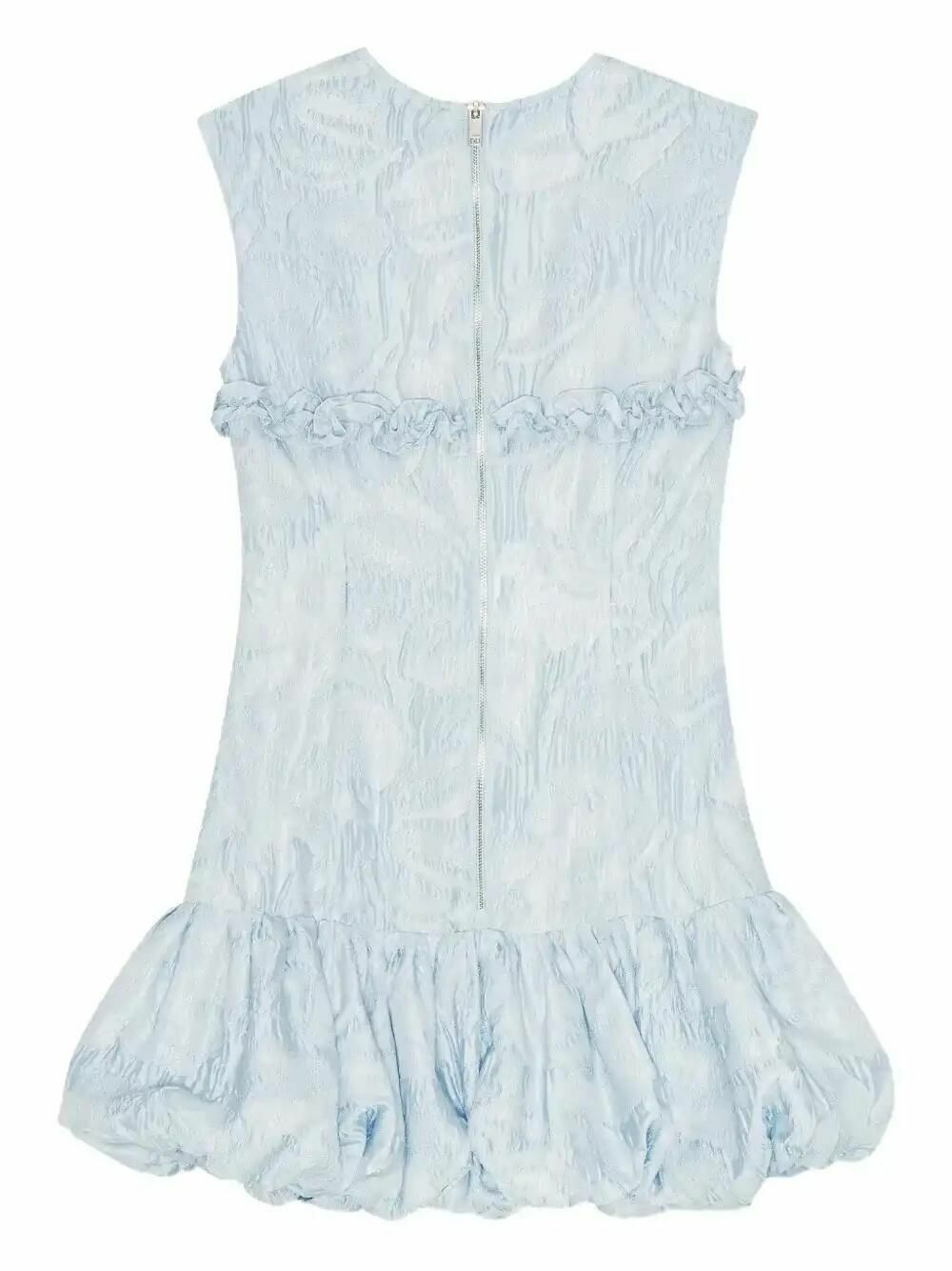 GANNI Cloqué Corset Mini Dress GANNI