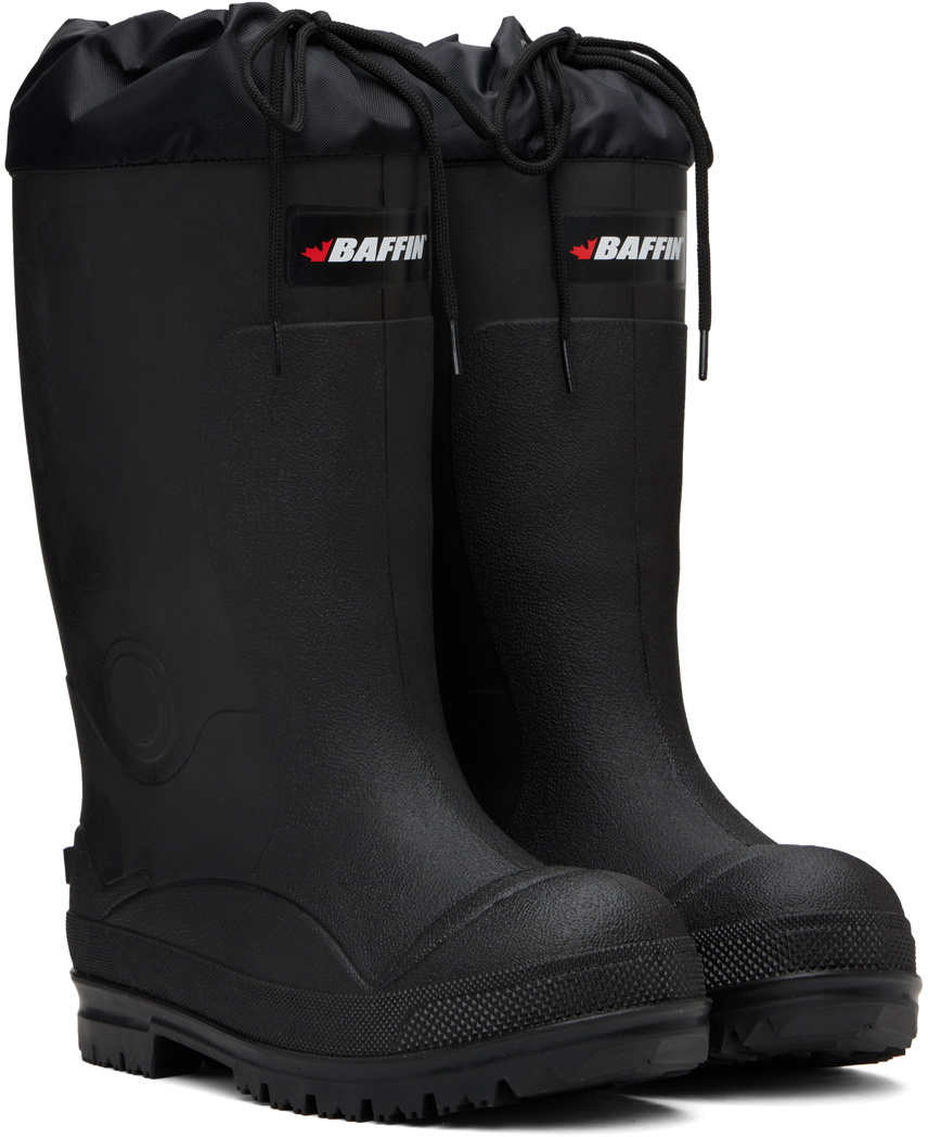 Baffin Black Titan Plain Toe Boots Baffin
